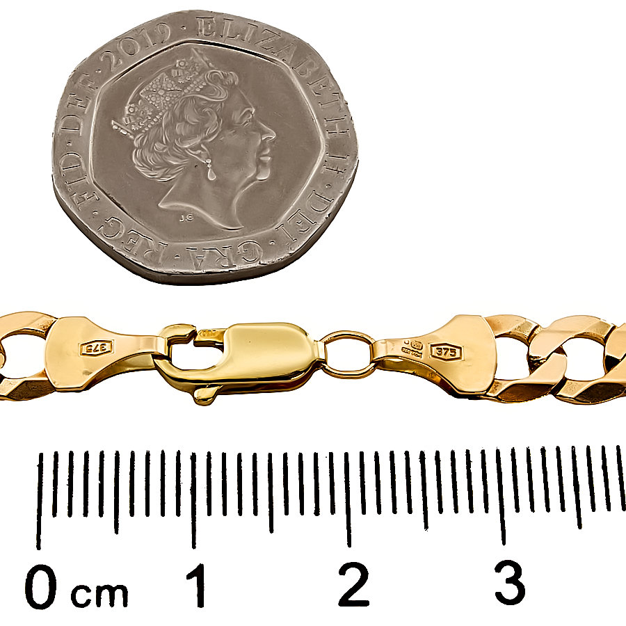 Second hand 9ct Gold 14.9g 22 inch Curb Chain